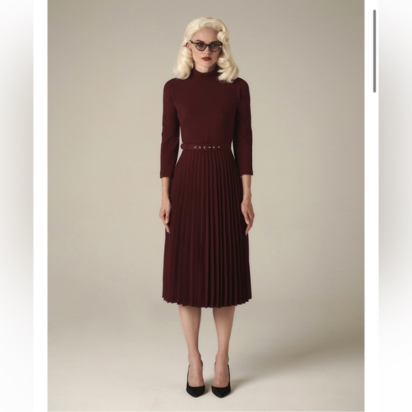 Ginger Jackie | Dresses | Ginger Jackie Burgundy College Dress Aso ...
